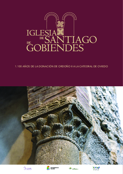 (PDF) SANTIAGO DE GOBIENDES: 1100 AÑOS DE LA DONACIÓN DE ORDOÑO II A LA ...
