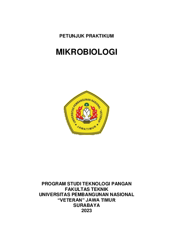 (PDF) MODUL MIKROBIOLOGI