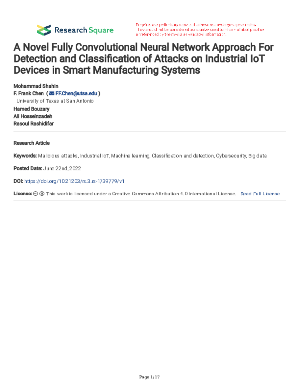 (PDF) A Novel Fully Convolutional Neural Network Approach For Detection and Classification of ...