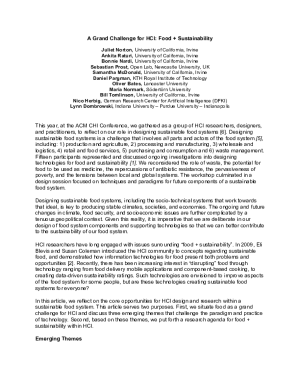 A grand challenge for HCI