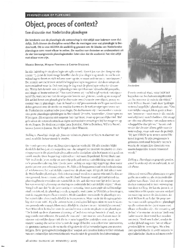 (PDF) Object, proces of context