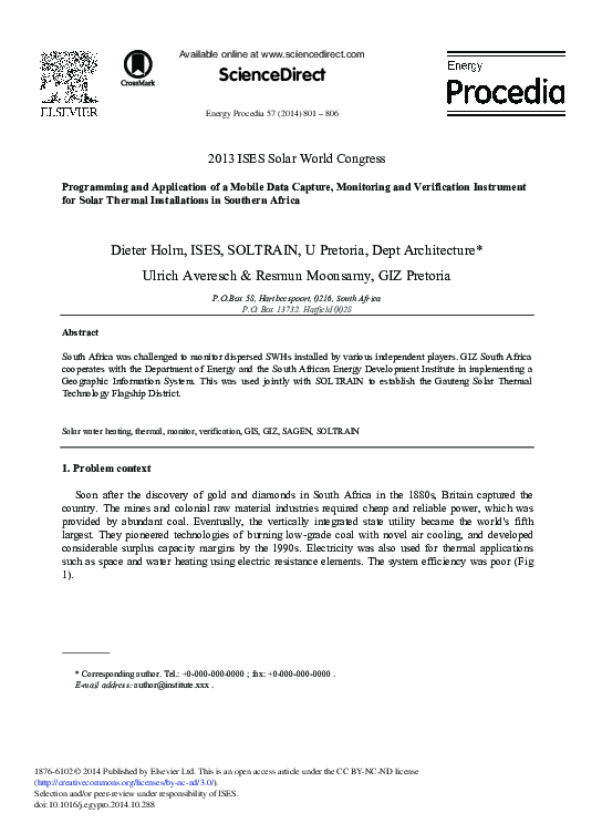 Pdf Programming And Application Of A Mobile Data Capture Monitoring