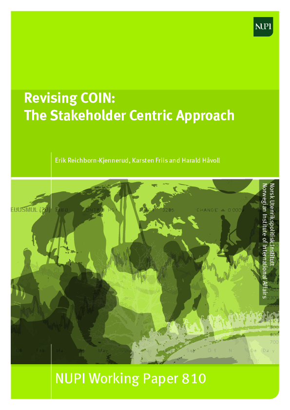 (PDF) Revising COIN: The Stakeholder Centric Approach | Harald Håvoll ...