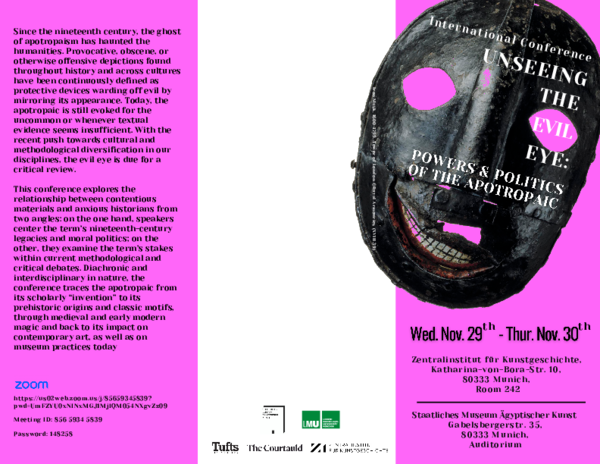 (PDF) Unseeing the Evil Eye: Powers and Politics of the Apotropaic