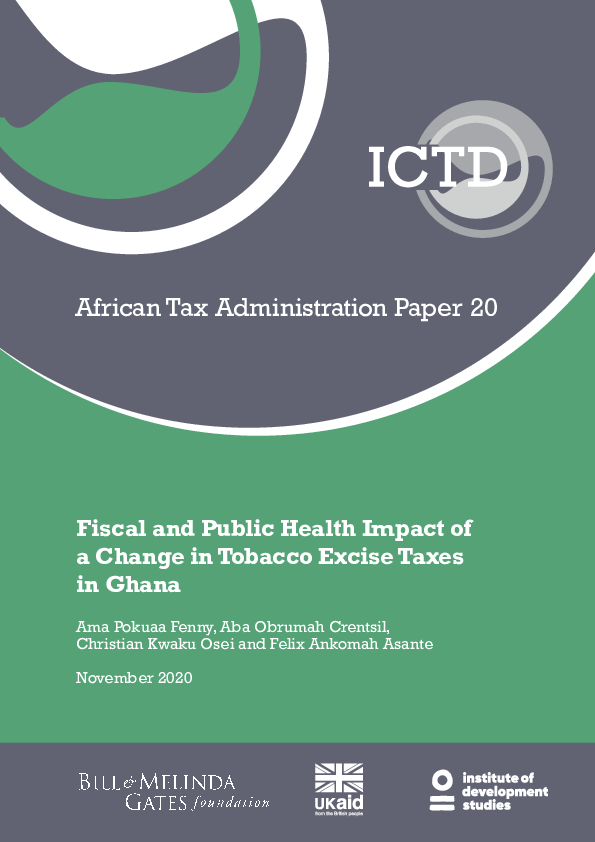(PDF) Fiscal and Public Health Impact of a Change in Tobacco Excise ...