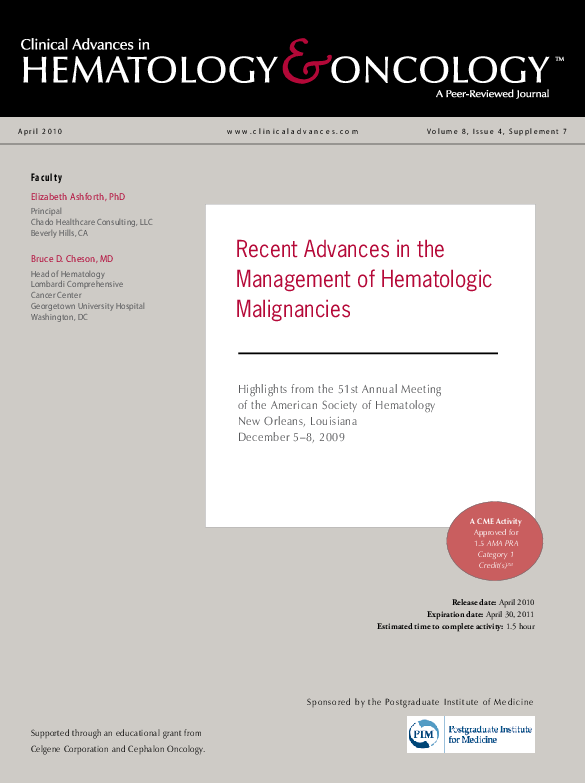 (PDF) Recent advances in the management of hematologic malignancies