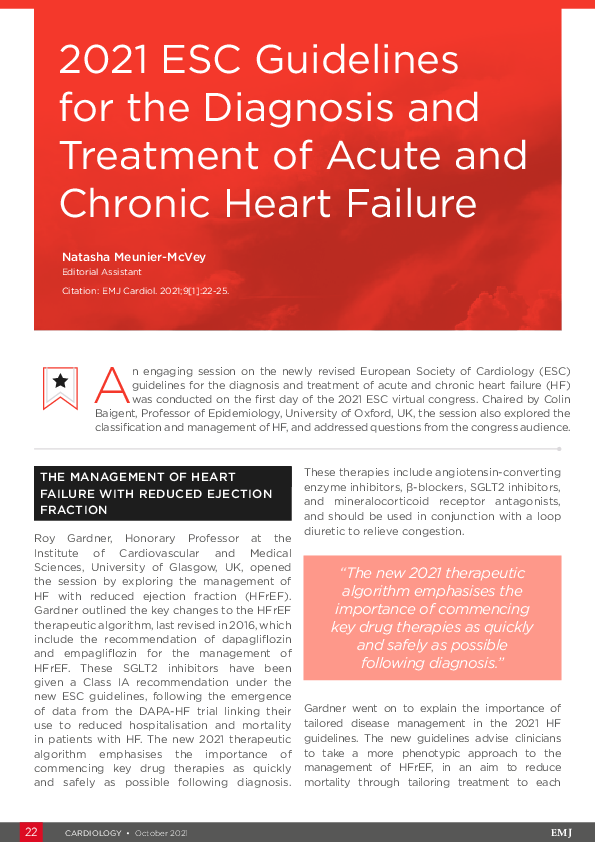 (PDF) 2021 ESC Guidelines for the Diagnosis and Treatment of Acute and ...