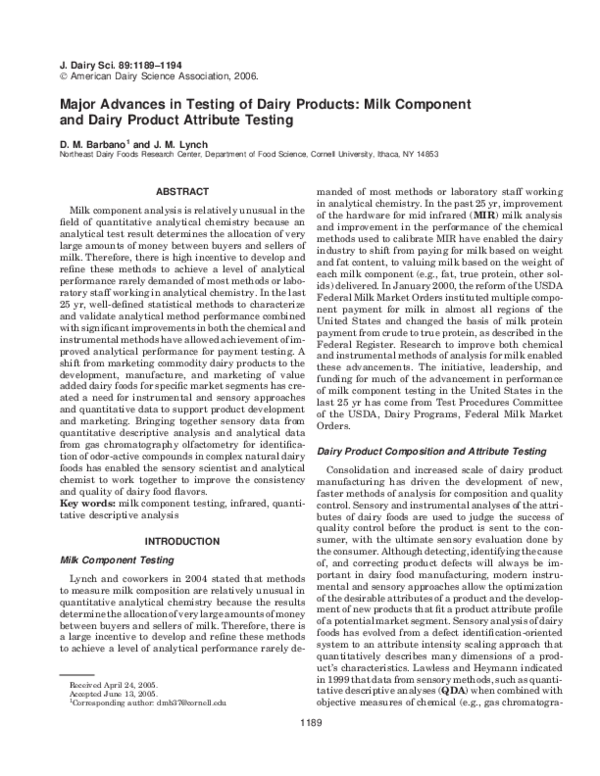 (PDF) Active Packaging Applied to Dairy Products