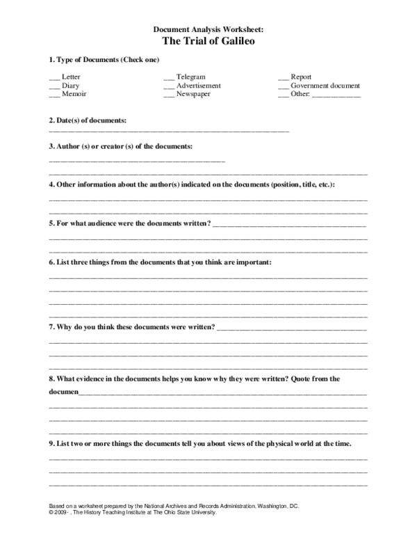 (PDF) The trial of Galileo