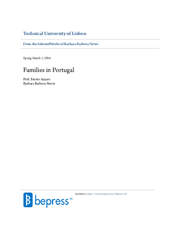 (PDF) Encyclopedia of Family Studies
