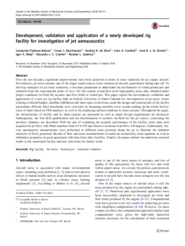 (PDF) Development, validation and application of a newly developed rig facility for ...