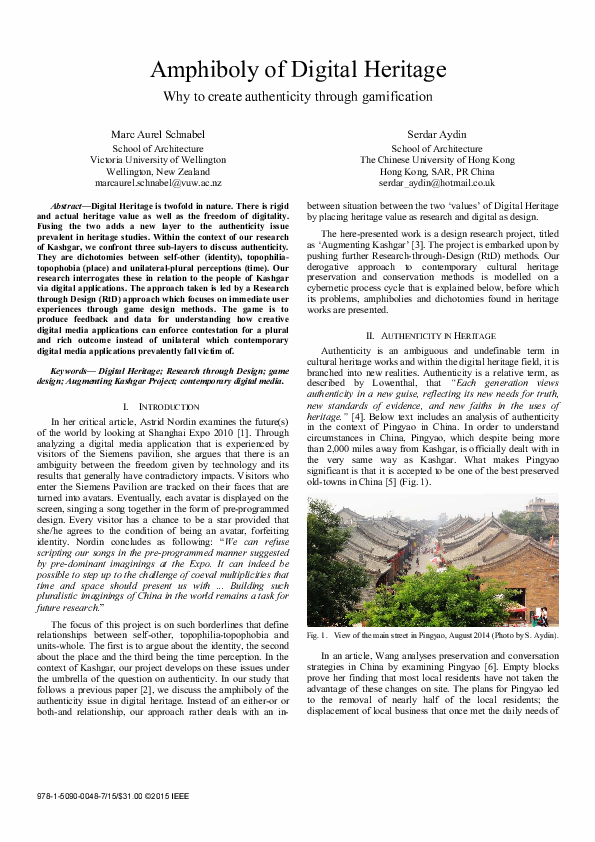 (PDF) Amphiboly of Digital Heritage