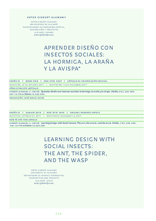 (PDF) Learning Design with Social Insects: The ANT, the SPIDER, and the ...
