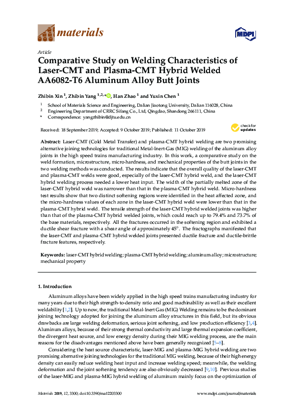 (PDF) Comparative study on welding characteristics of FCAW and SMAW ...