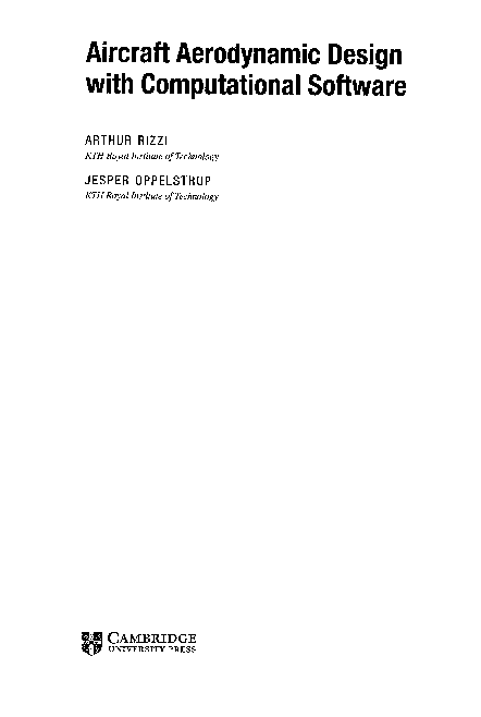 (PDF) Aircraft Aerodynamic Design with Computational Software