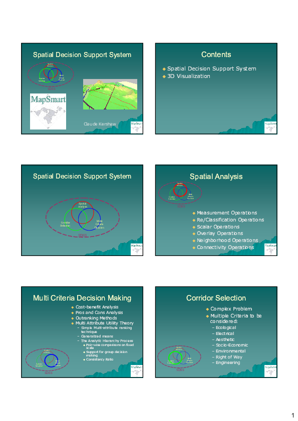 (PDF) Spatial Decision Support System
