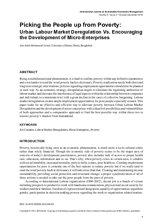 (PDF) Picking the People up from Poverty | Abu Saleh Mohammad Sowad - Academia.edu