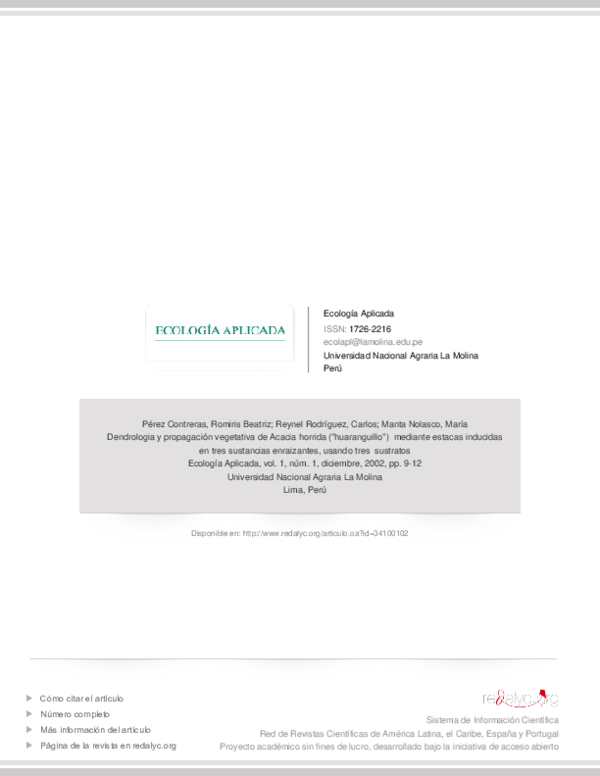 (PDF) DENDROLOGIA Y PROPAGACION VEGETATIVA DE Acacia horrida ...