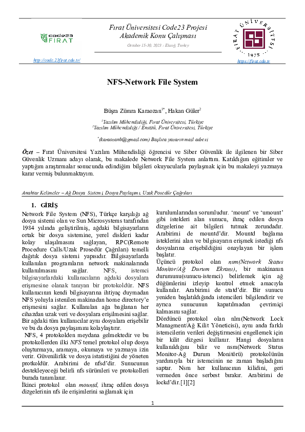 (DOC) NFS-Network File System