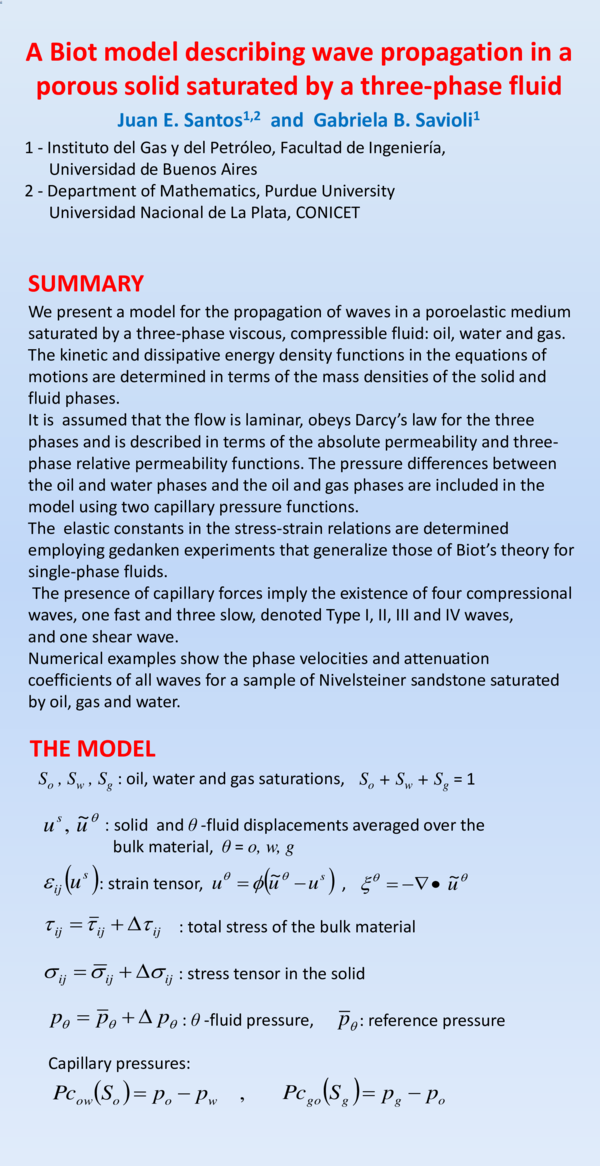 (PDF) A Biot model describing wave propagation in a porous solid saturated by a three-phase fluid