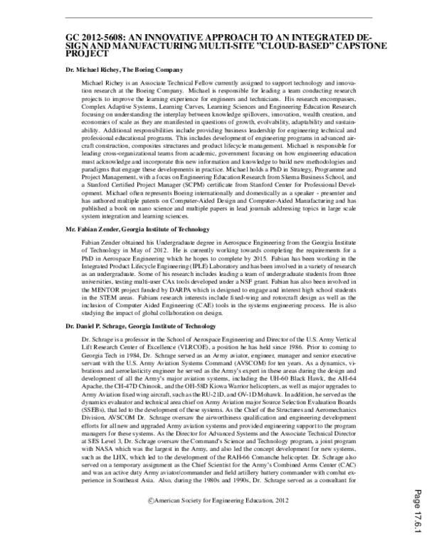 (PDF) An Innovative Approach to an Integrated Design and Manufacturing ...