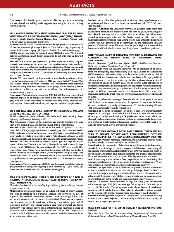 (PDF) Patient satisfaction audit comparing open versus minimally ...
