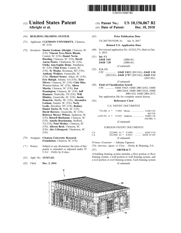 (PDF) Building framing system | Dustin G Albright - Academia.edu
