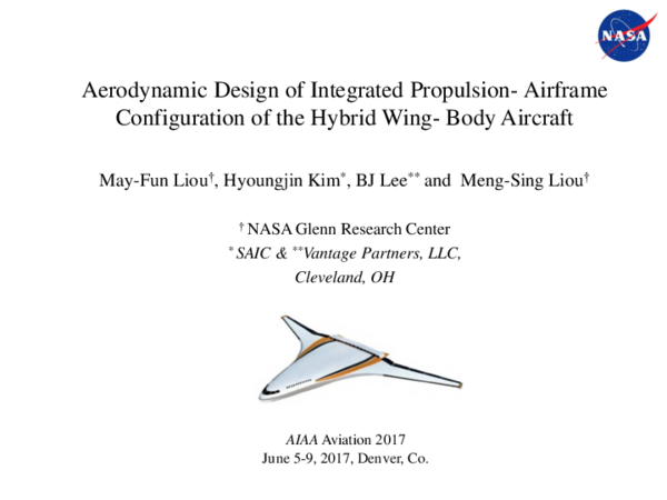 (PDF) Aerodynamic Design of Integrated Propulsion-Airframe ...