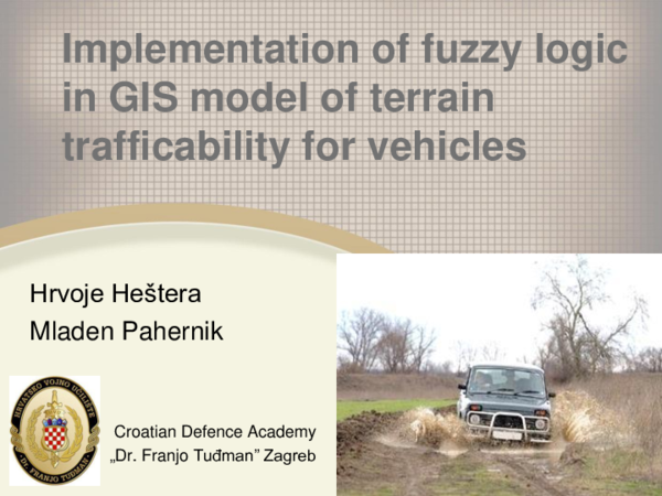 Pdf Implementation Of Fuzzy Logic In Gis Model Of Terrain Trafficability For Vehicles
