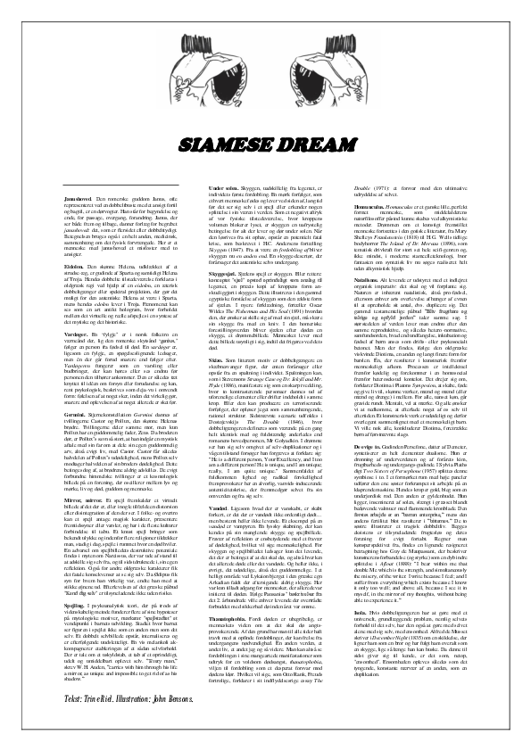 (PDF) Siamese Dream