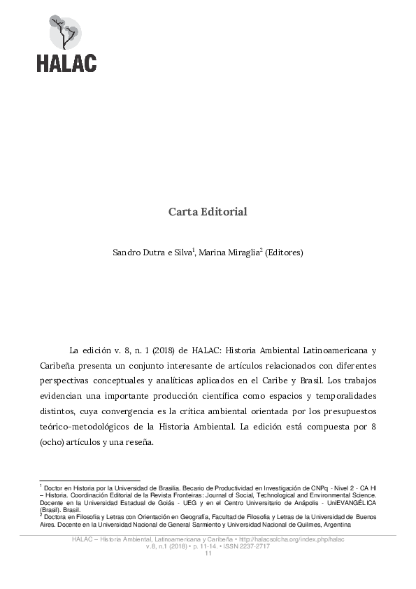 (PDF) Carta Editorial