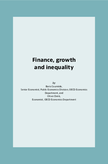 (PDF) Finance, growth and inequality