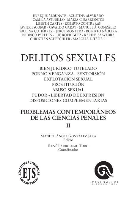 (PDF) Delitos sexuales
