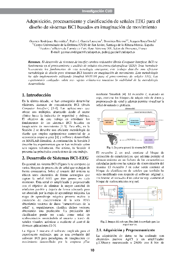 (PDF) Adquisición, procesamiento y clasificación de señales EEG para diseño de sistemas BCI ...
