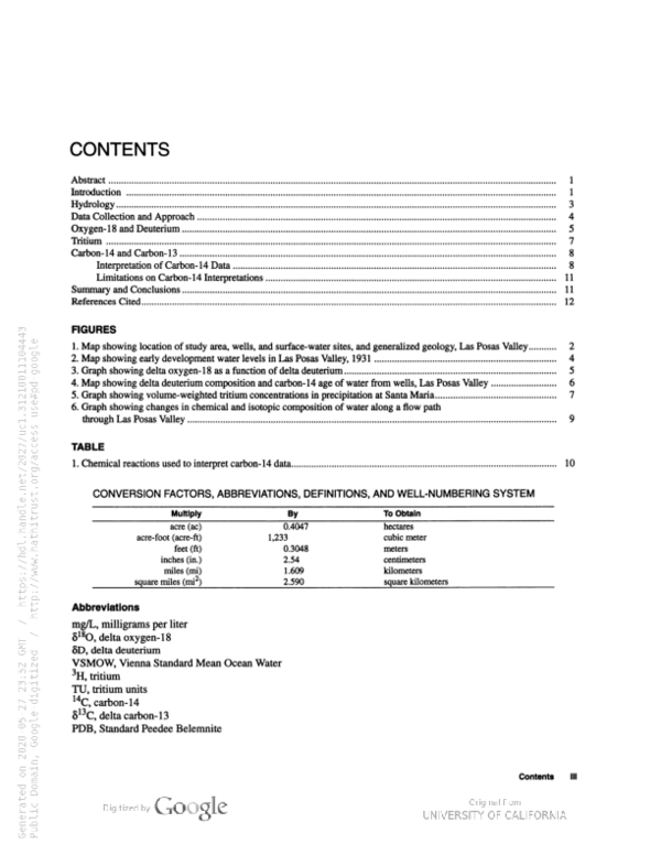 (PDF) Use of isotopic data to evaluate recharge and geologic controls ...
