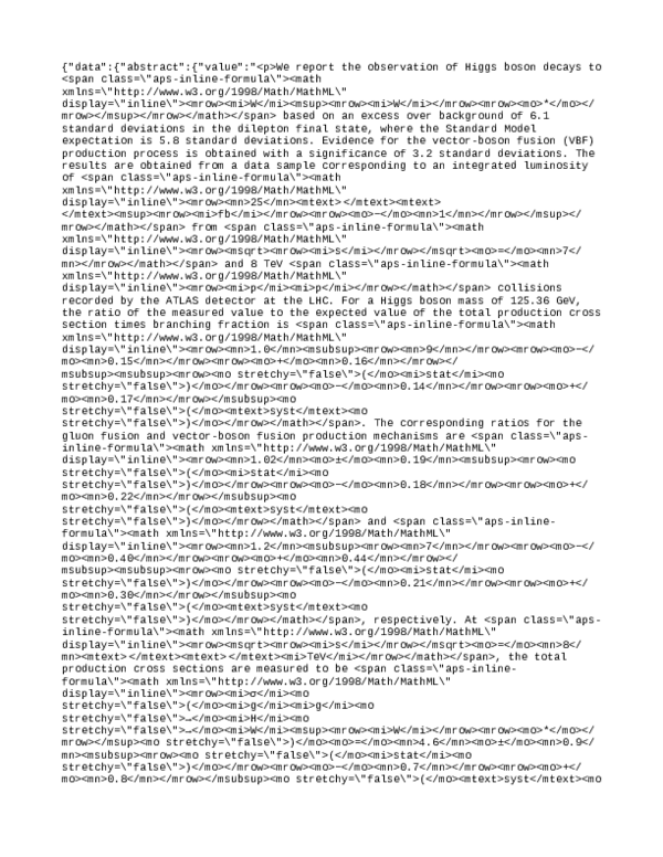 Observation and measurement of Higgs boson decays toWW*with the ATLAS ...