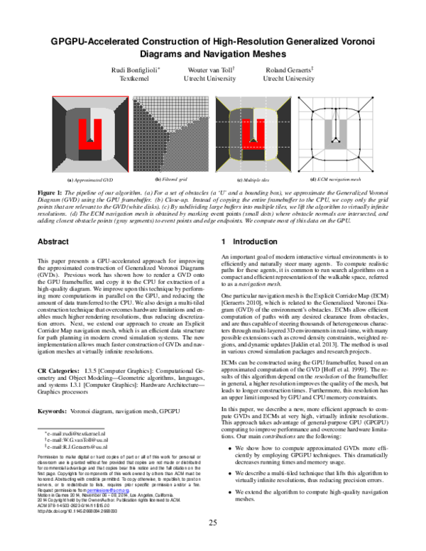 (PDF) GPGPU-accelerated construction of high-resolution generalized voronoi diagrams and ...