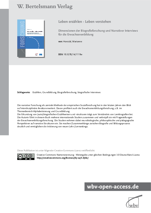 (PDF) Leben verstehen