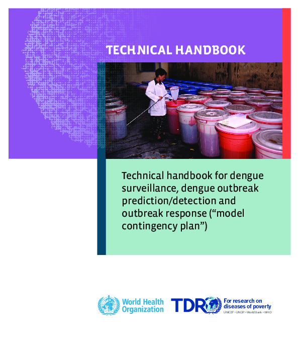 (PDF) Technical handbook for dengue surveillance, dengue outbreak ...