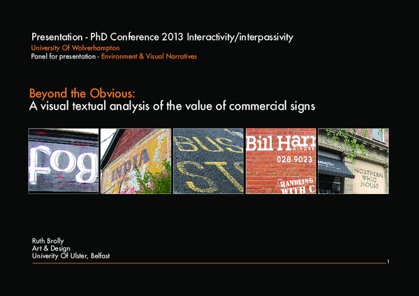 (PDF) Beyond the Obvious: A visual textual analysis of the value of ...