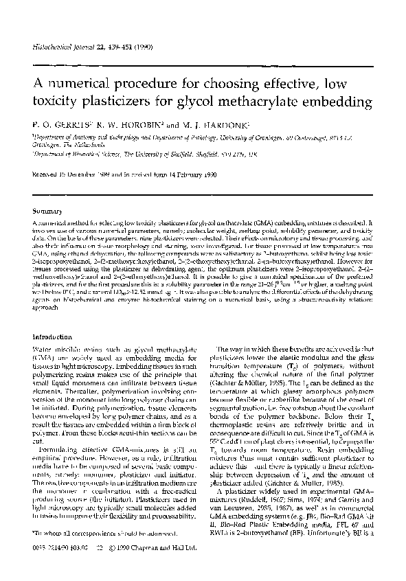 (PDF) A numerical procedure for choosing effective, low toxicity ...