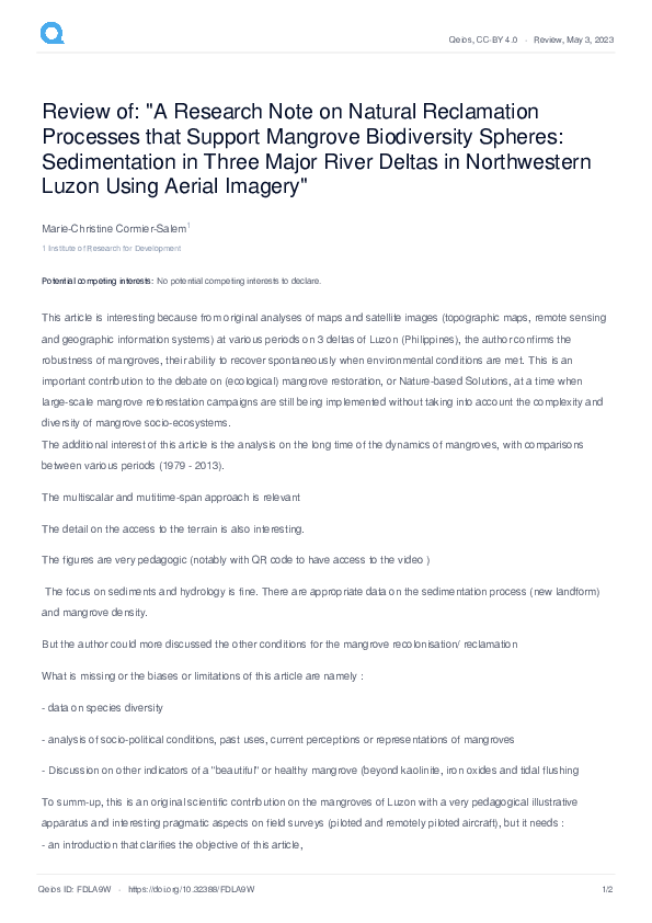 (PDF) Review of: "A Research Note on Natural Reclamation Processes that ...