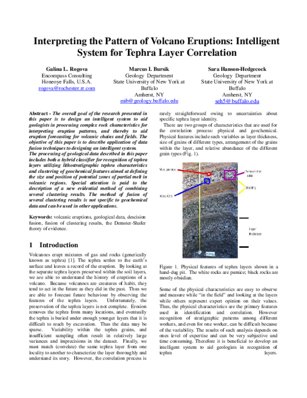 (PDF) Interpreting the pattern of volcano eruptions: Intelligent system ...