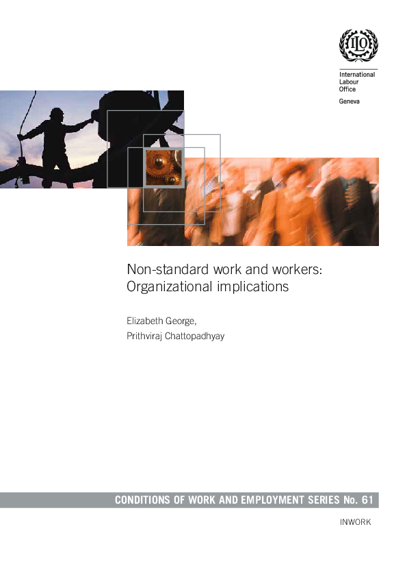 (PDF) Non-standard work and workers: Organizational implications