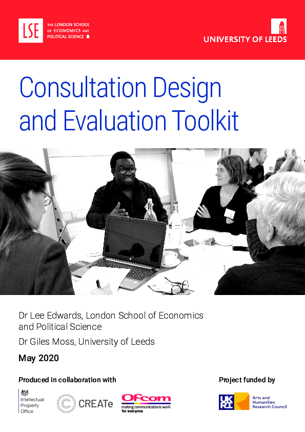 Pdf Consultation Design And Evaluation Toolkit