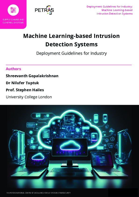 (PDF) Machine Learning-based Intrusion Detection Systems: Deployment ...