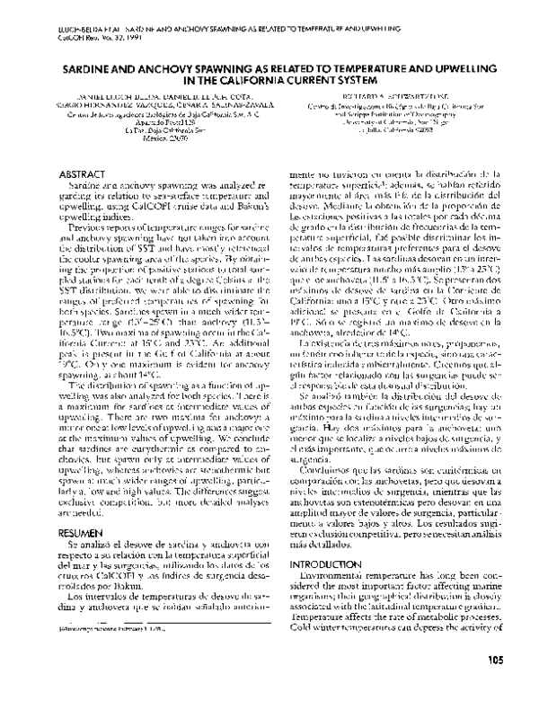 (PDF) Sardine and anchovy spawning as related to temperature and ...