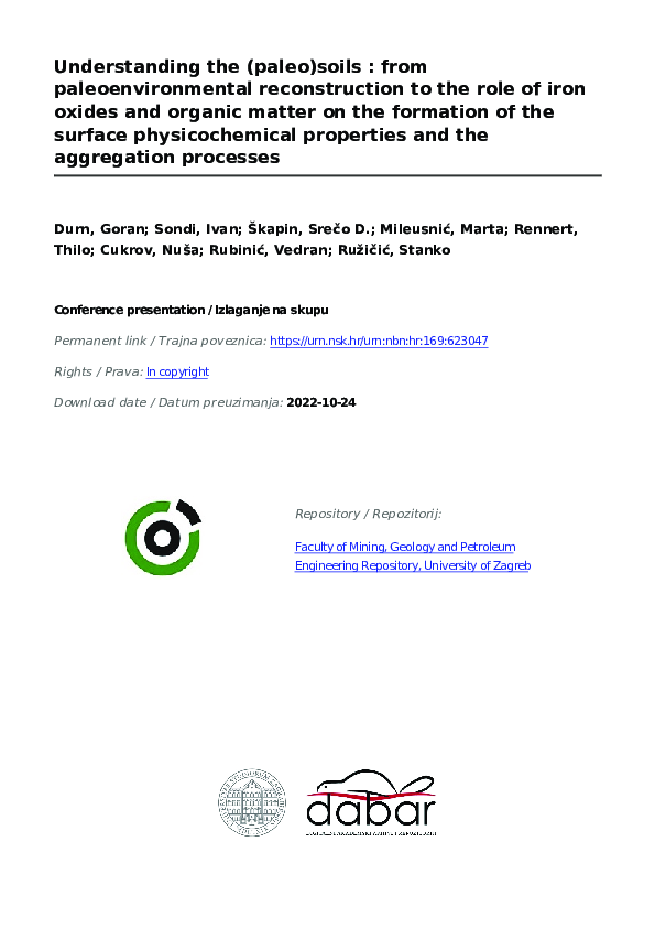 (PDF) Understanding the (paleo)soils: From paleoenvironmental ...