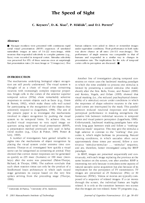 (PDF) The Speed of Sight