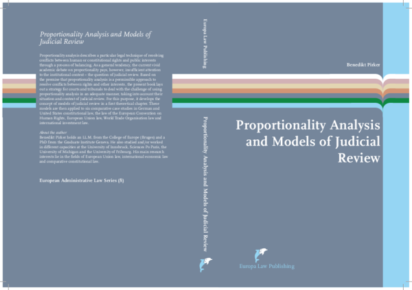 (PDF) Proportionality Analysis and Models of Judicial Review